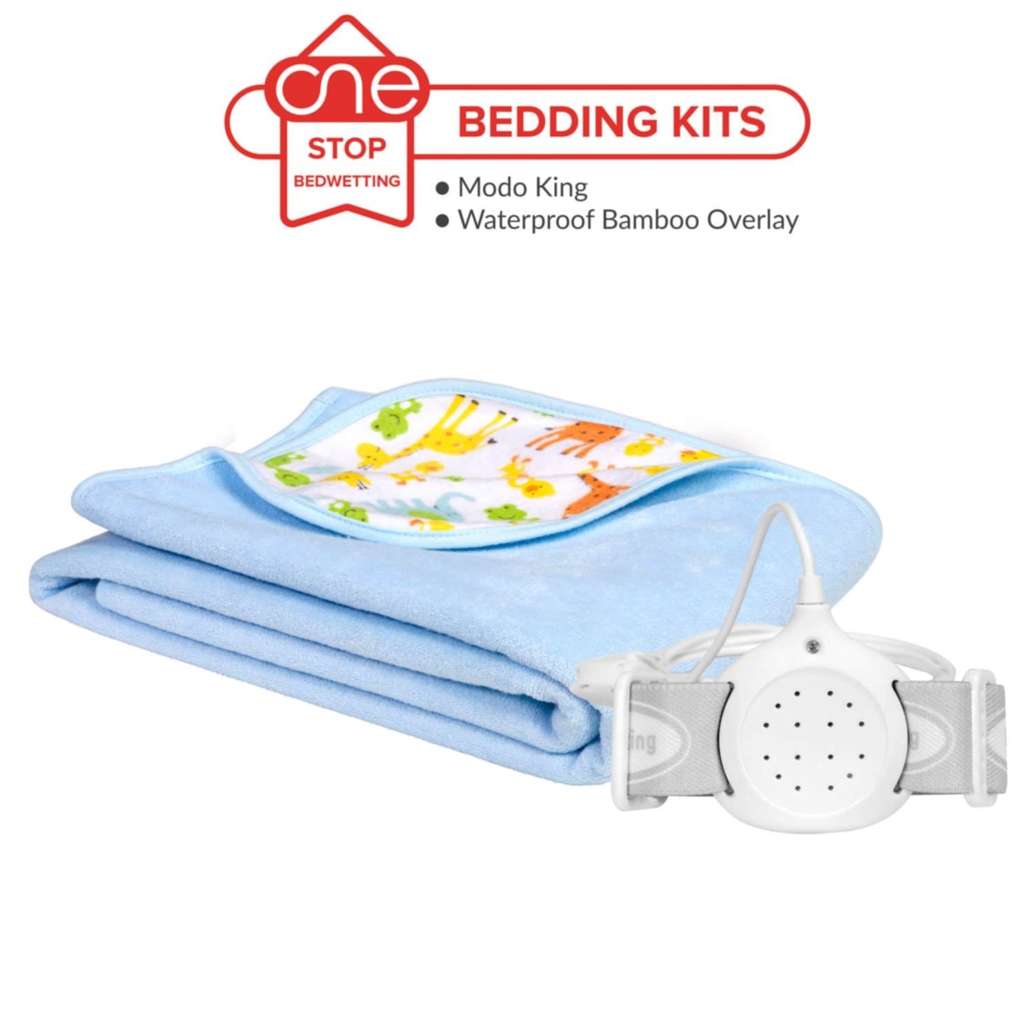 ModoKing Bedwetting Alarm Bedding Kit - One Stop Bedwetting