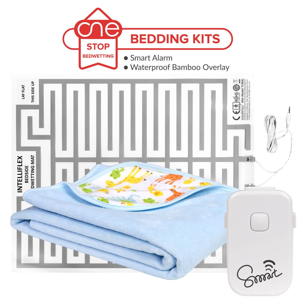 Smart Bedside Bedwetting Alarm Bedding Kit - One Stop Bedwetting
