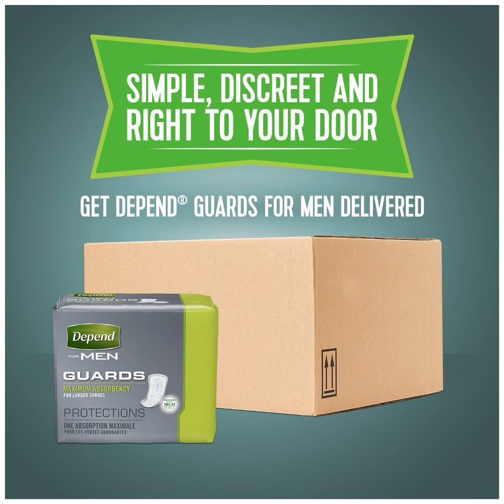 Depend Guards for Men Maximum Absorbency - One Stop Bedwetting